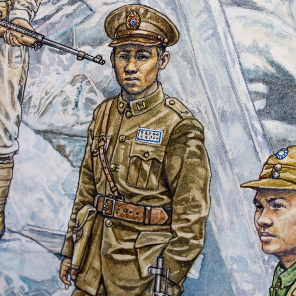 The Chinese Army Civil War 1946 to 49 Osprey Original Military Art ...