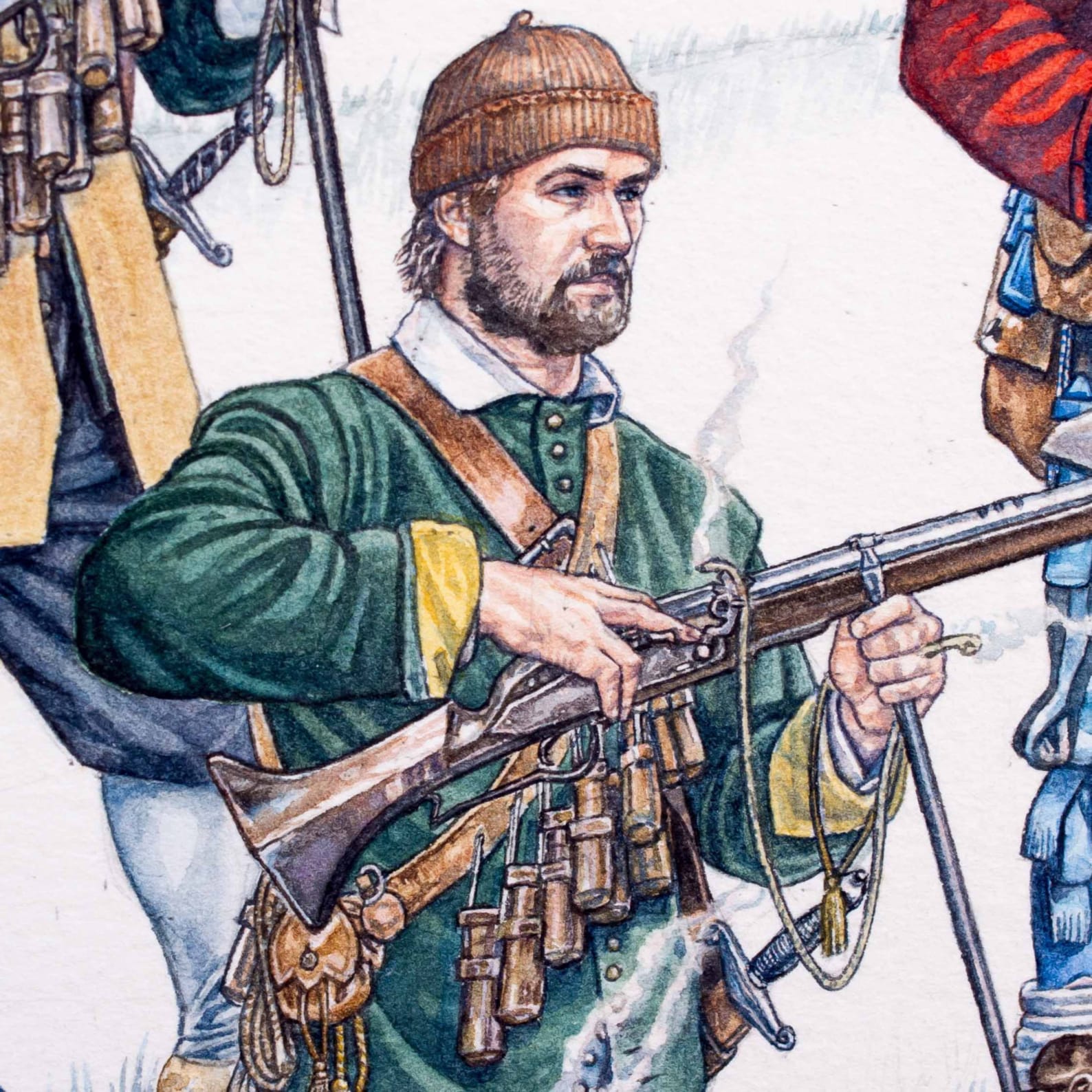 The English Civil Wars Matchlock Musketeer 1588 to 1688 Osprey - Etsy