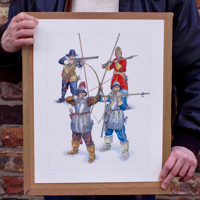 The Double Armed Man Art From the Matchlock Musketeer 1588 to 1688 ...