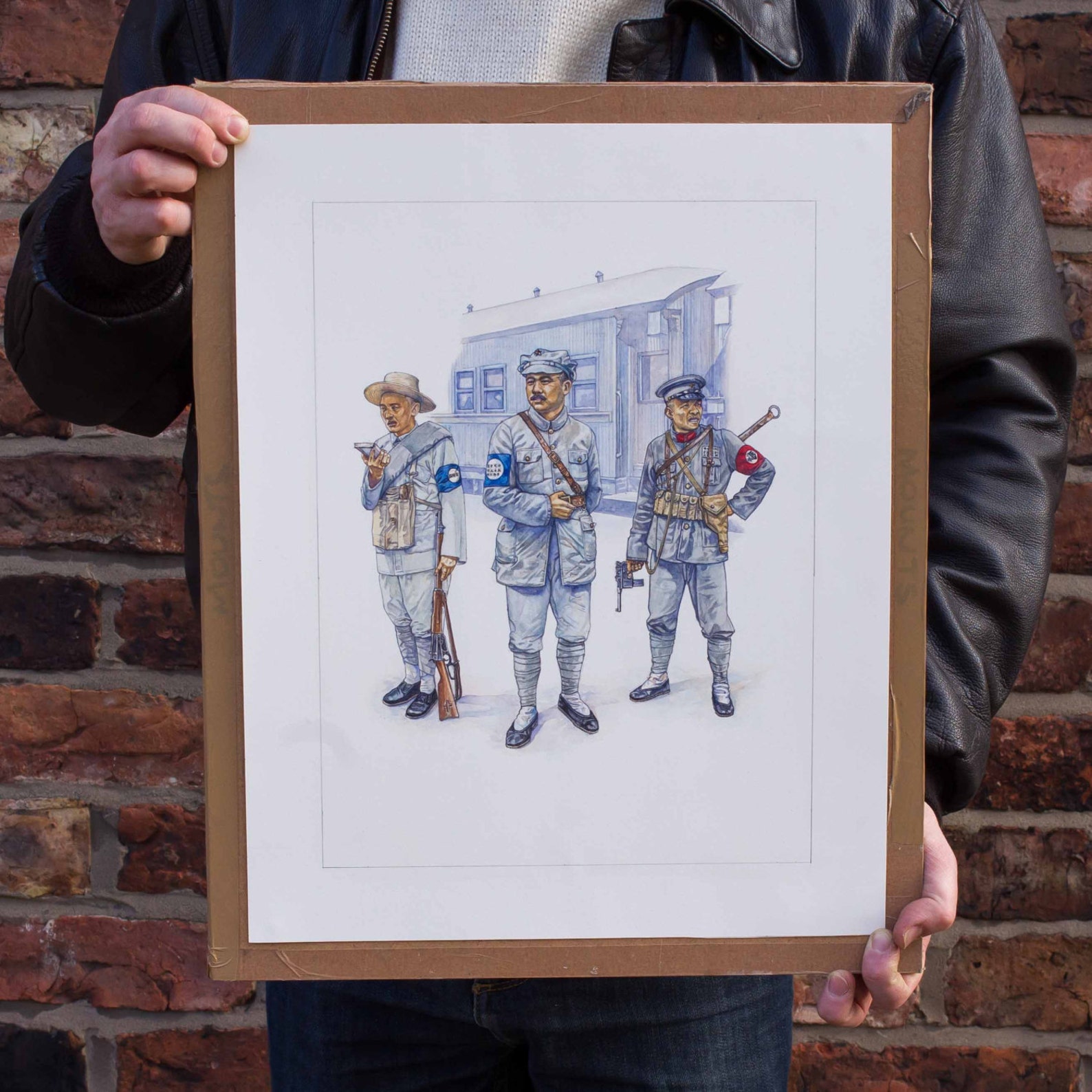 Chinese Warlord Kuominchun Army Art / Illustration as Seen - Etsy