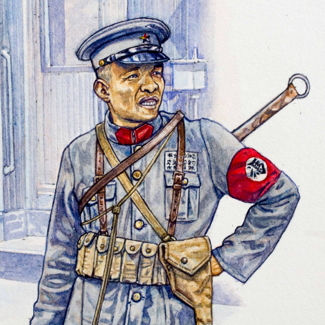 Chinese Warlord Kuominchun Army Art / Illustration as Seen - Etsy