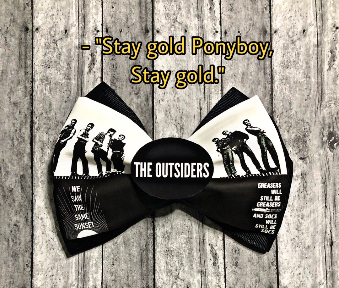 The Outsiders Bow - Etsy