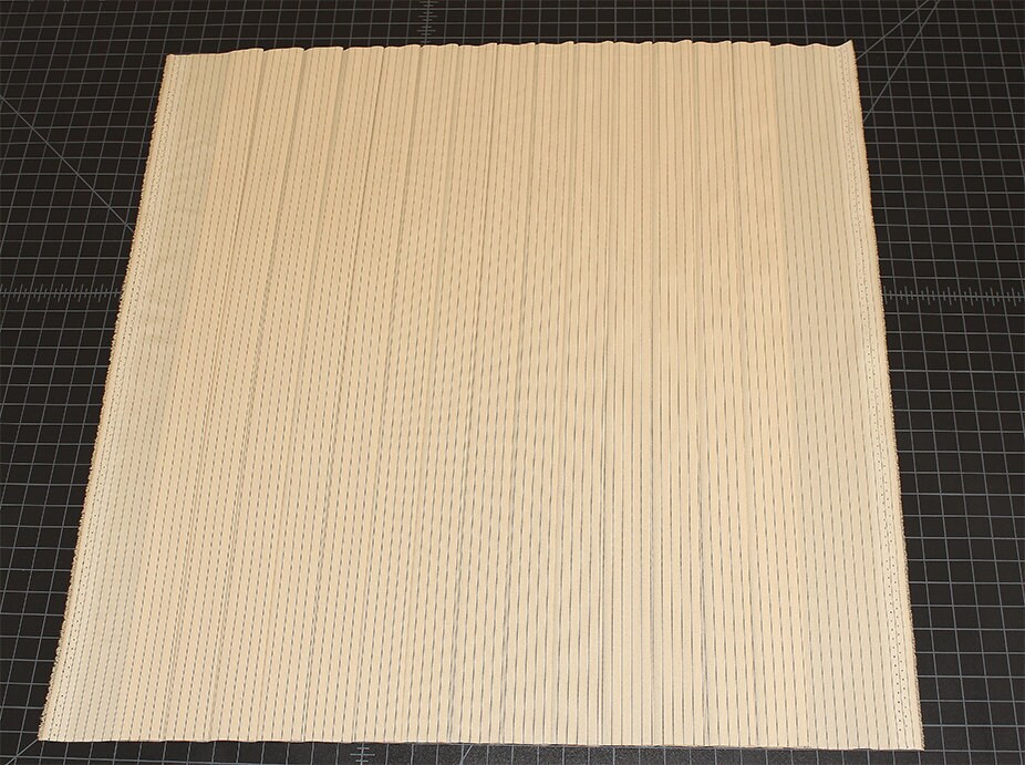 Size 1"(20"w X 20"l) Mr. Pleater Board. Make Perfect Pleated Skirts and ...