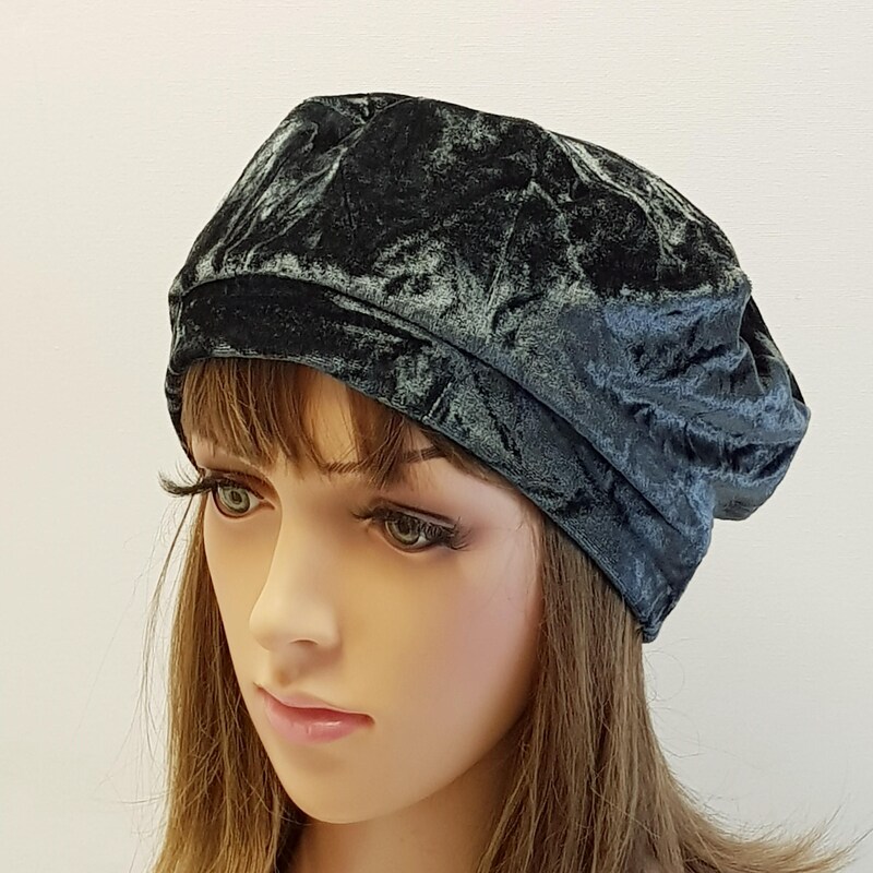 Velvet Beret - Etsy