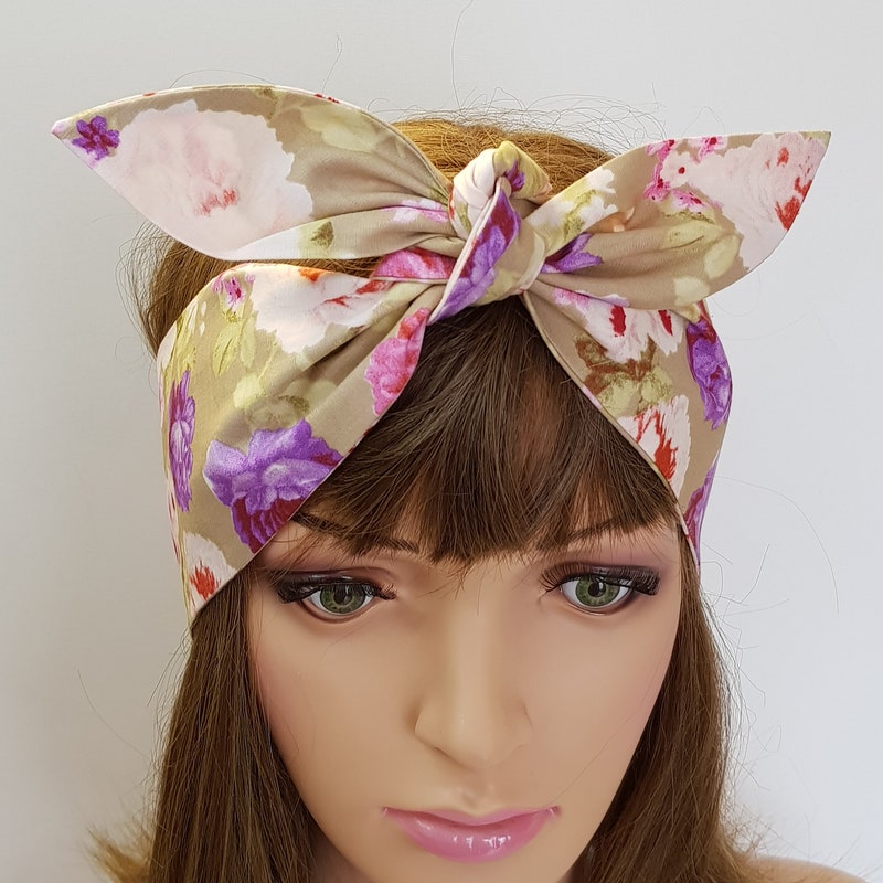 1950s Head Scarf - Etsy