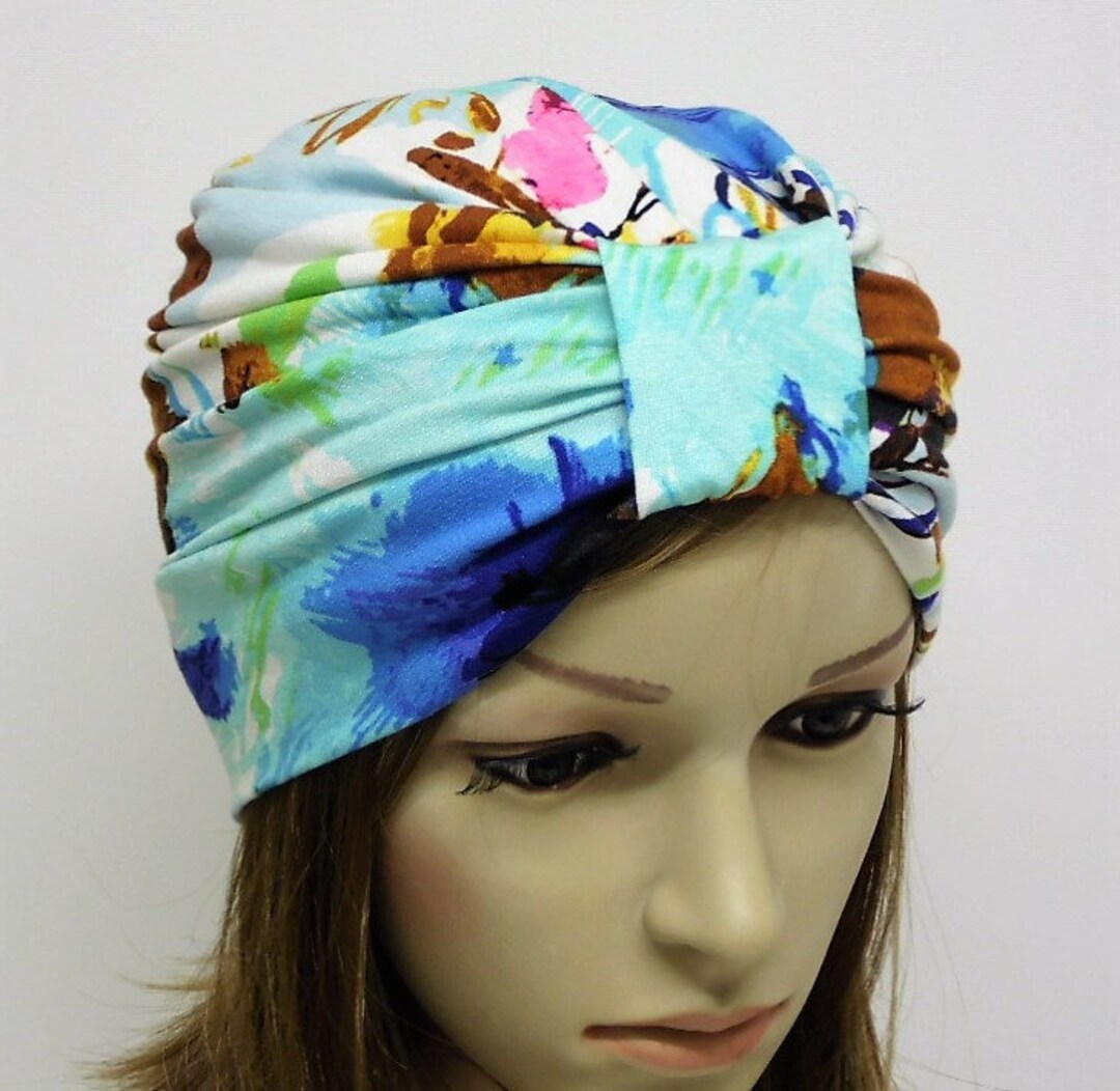 Turban for Women, Fashion Turban, Viscose Jersey Turban Hat, Full ...