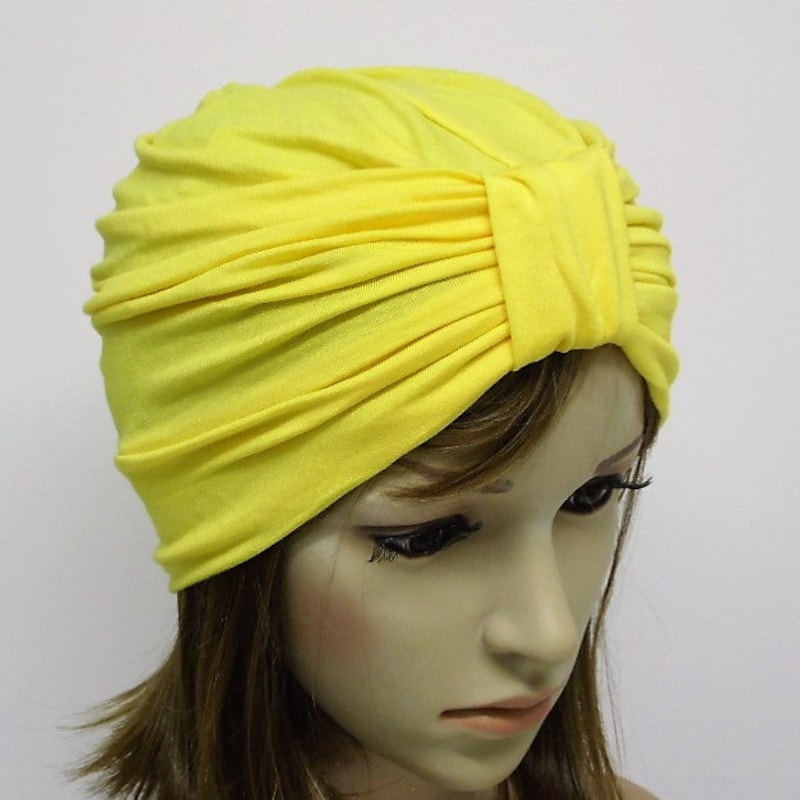 Yellow Turban - Etsy