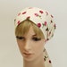 Hair Covering for Women, Floral Hair Scarf, Extra Wide Cotton Hair Wrap ...