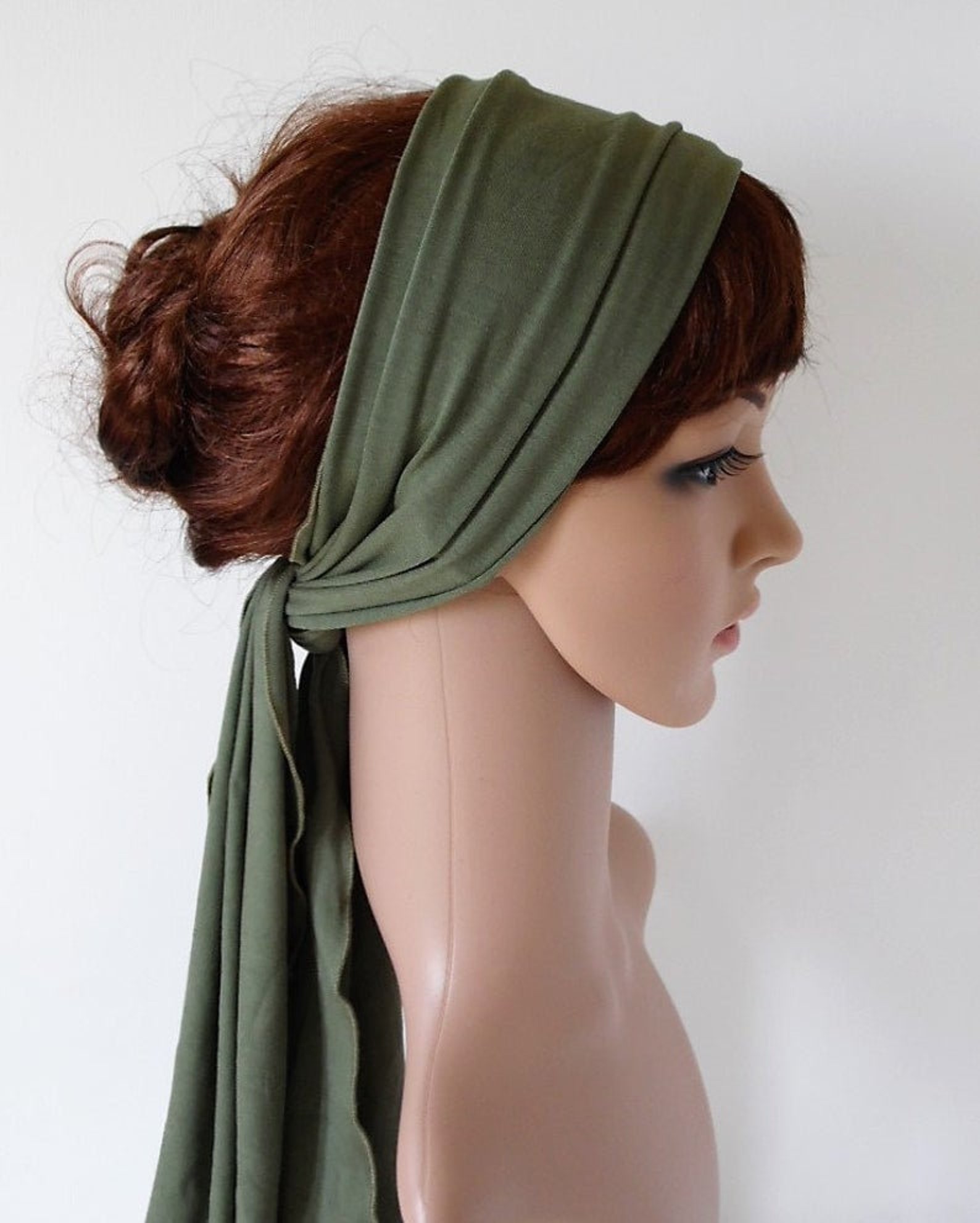 Summer Headband Stretchy Hair Wrap Viscose Jersey Head Wrap - Etsy