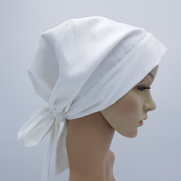 White Head Wrap - Etsy
