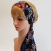 Hair Covering, Bonnet With Long Ties, Elasticated Head Snood, Tichel ...