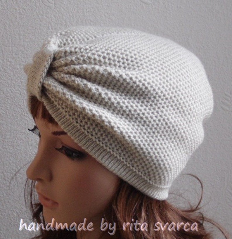 Knit Turban Hat for Women Handmade Turban Stylish Hat Front - Etsy UK