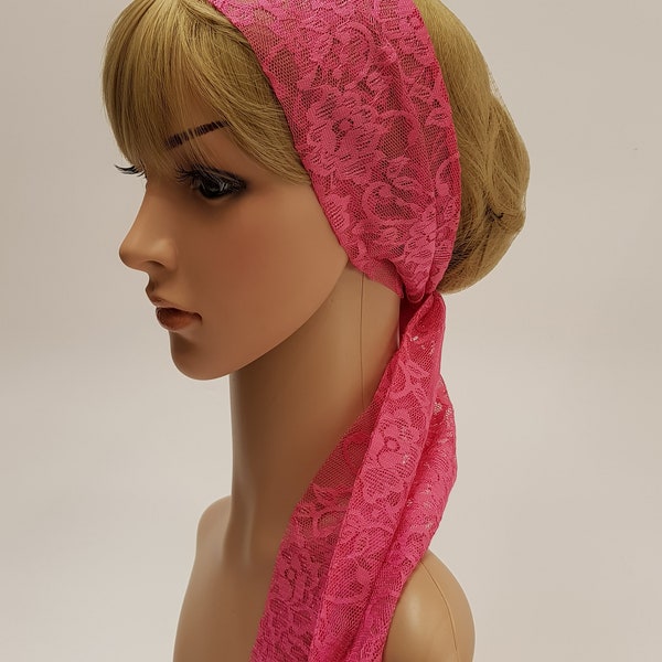 Lace Head Wrap - Etsy