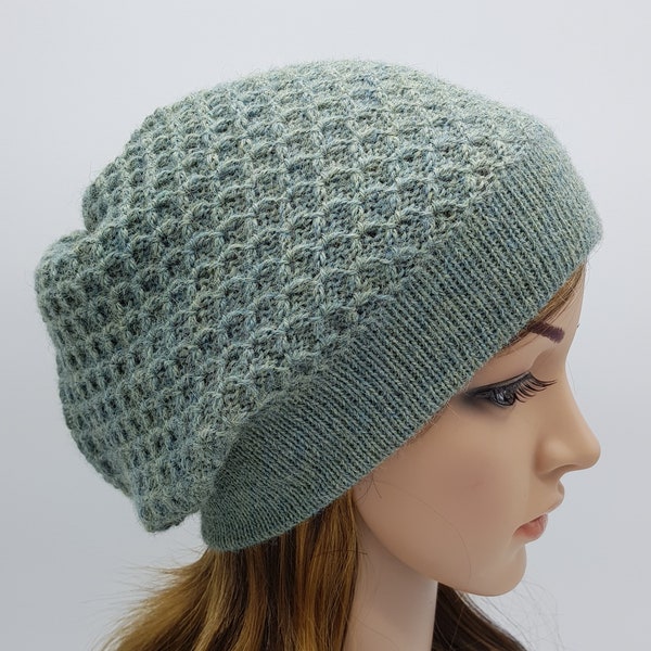 Knitted Tam Hat - Etsy