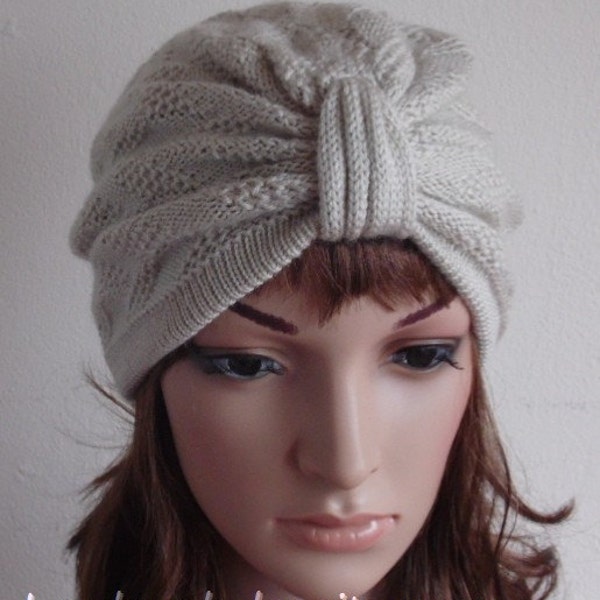 Knit Turban Hat - Etsy