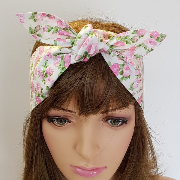 50s Head Scarf - Etsy