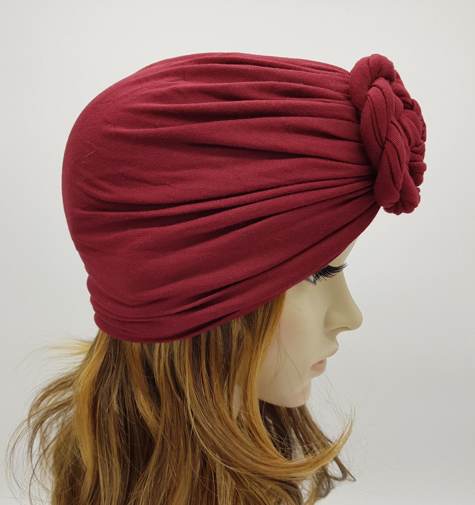 Women's Turban Hat Front Knotted Turban Elegant Head - Etsy