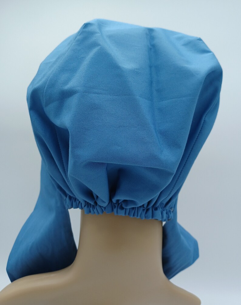 Cotton Head Snood Nurse Hair Covering Elegant Tichel Bonnet - Etsy