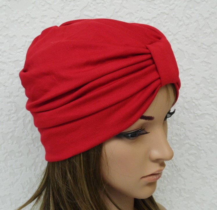 Red Turban Hat for Women Fashion Turban Women's - Etsy UK