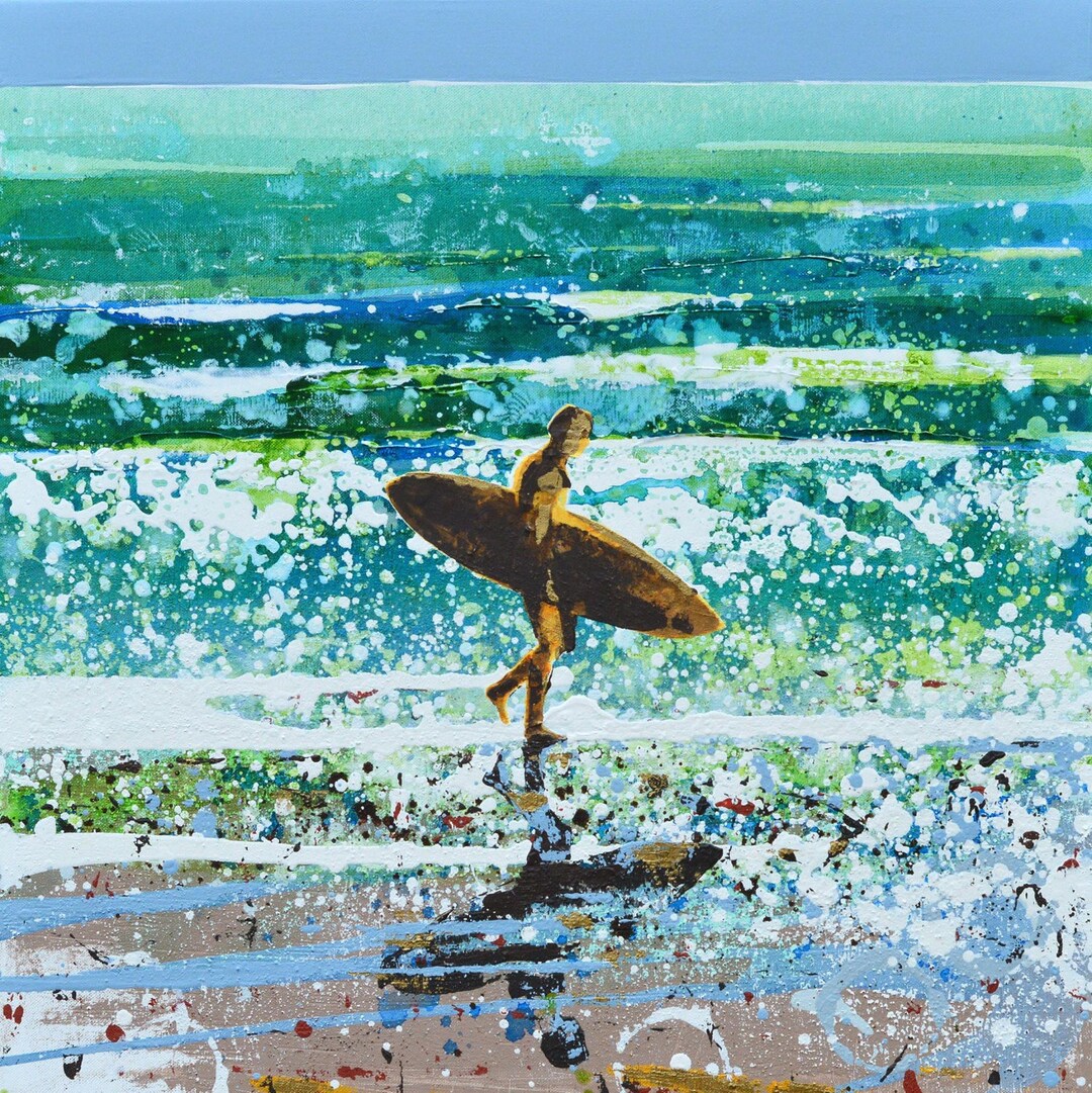 SURFER Wall Art, Surfer Gift, Surfing Gift for Him, Surfer Gift for ...