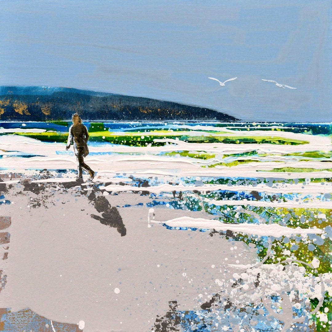 Crantock Beach, CORNWALL ART Cornwall Prints, Newquay, Cornish Art ...