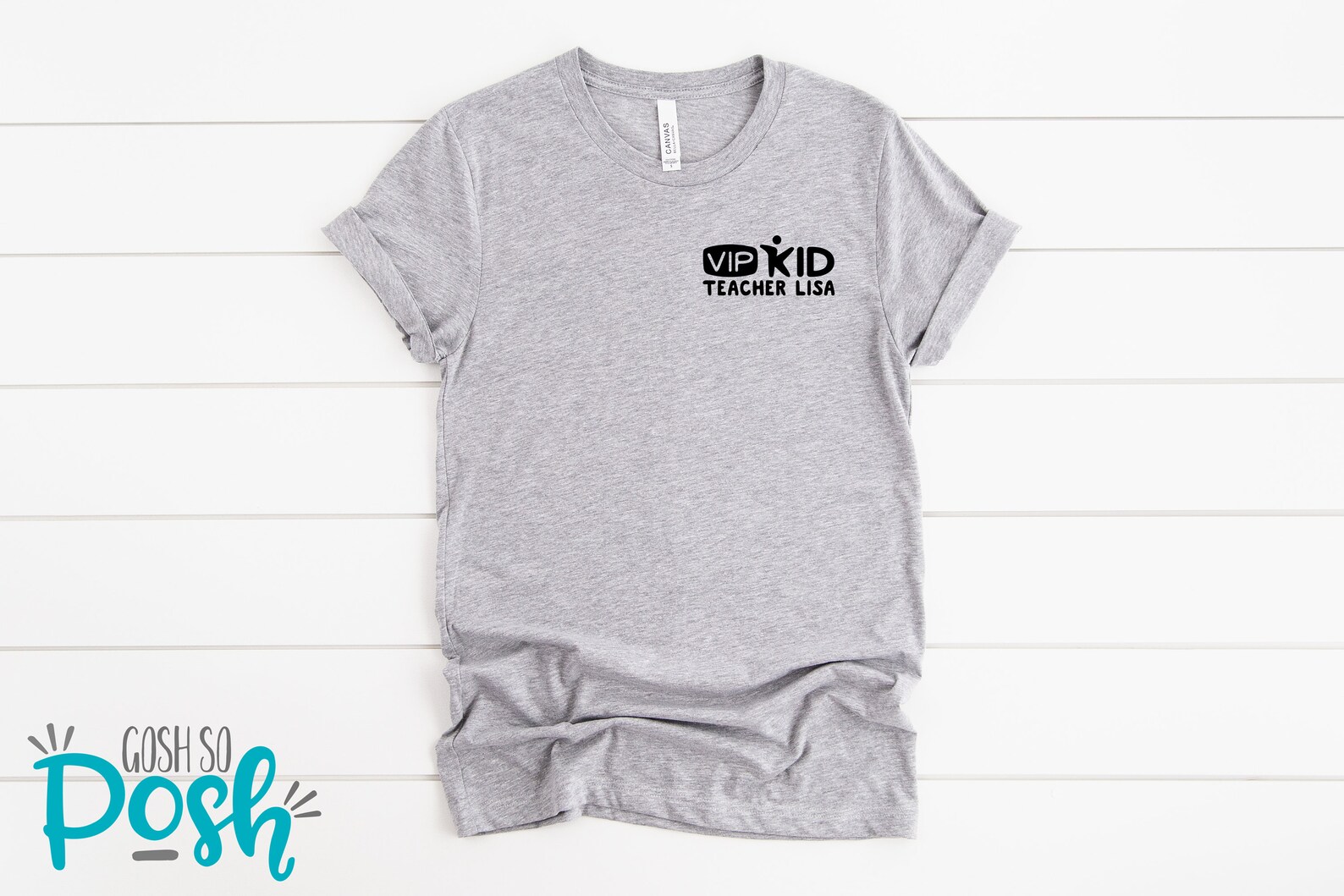 VIPKID Teacher Logo Pocket T-shirt ESL Tee Custom | Etsy