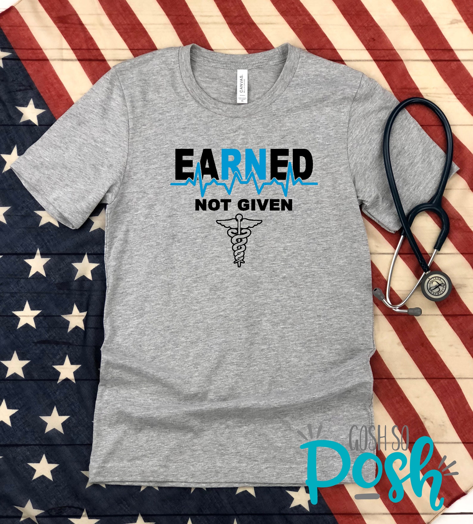 Earned Not Given RN Shirt Unisex Registered Nurse America - Etsy