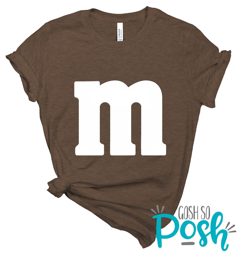 M&M Adult Unisex Group Costume Shirts Halloween Candy - Etsy