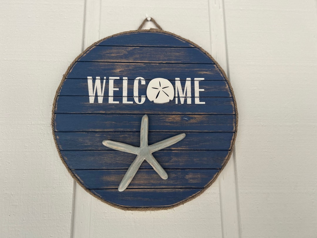Rustic Coastal Sign - Etsy