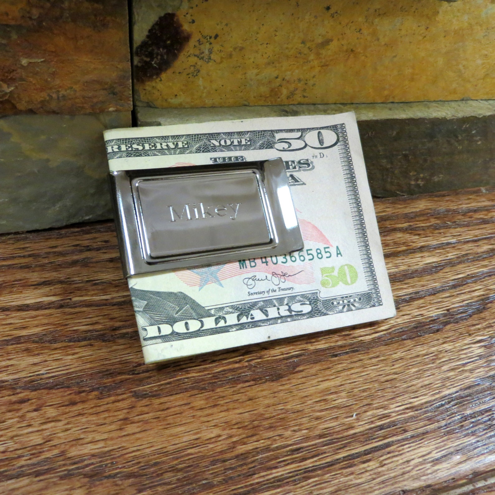 Personalized Gun Metal Money Clip Gifts for Men Groomsmen - Etsy