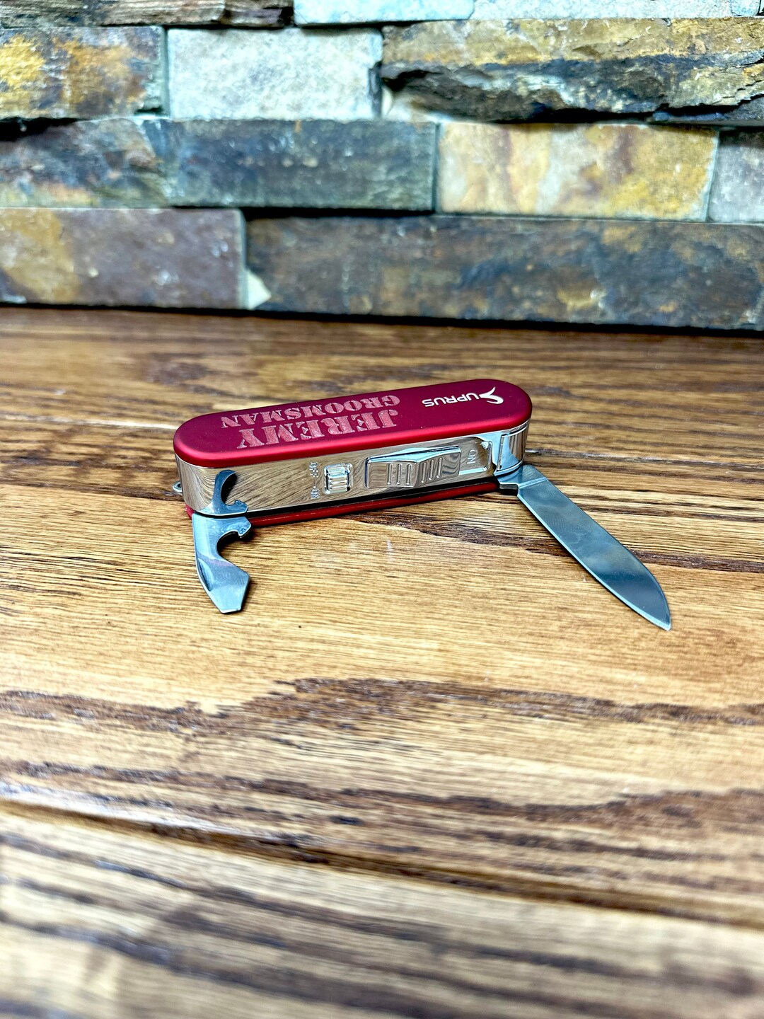 Personalized Multi-tool W Electric Lighter, Survival Tool, Groomsman ...