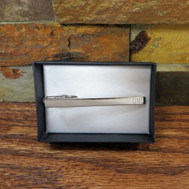 Personalized Tie Clip Gifts for Men Groomsmen Father's - Etsy