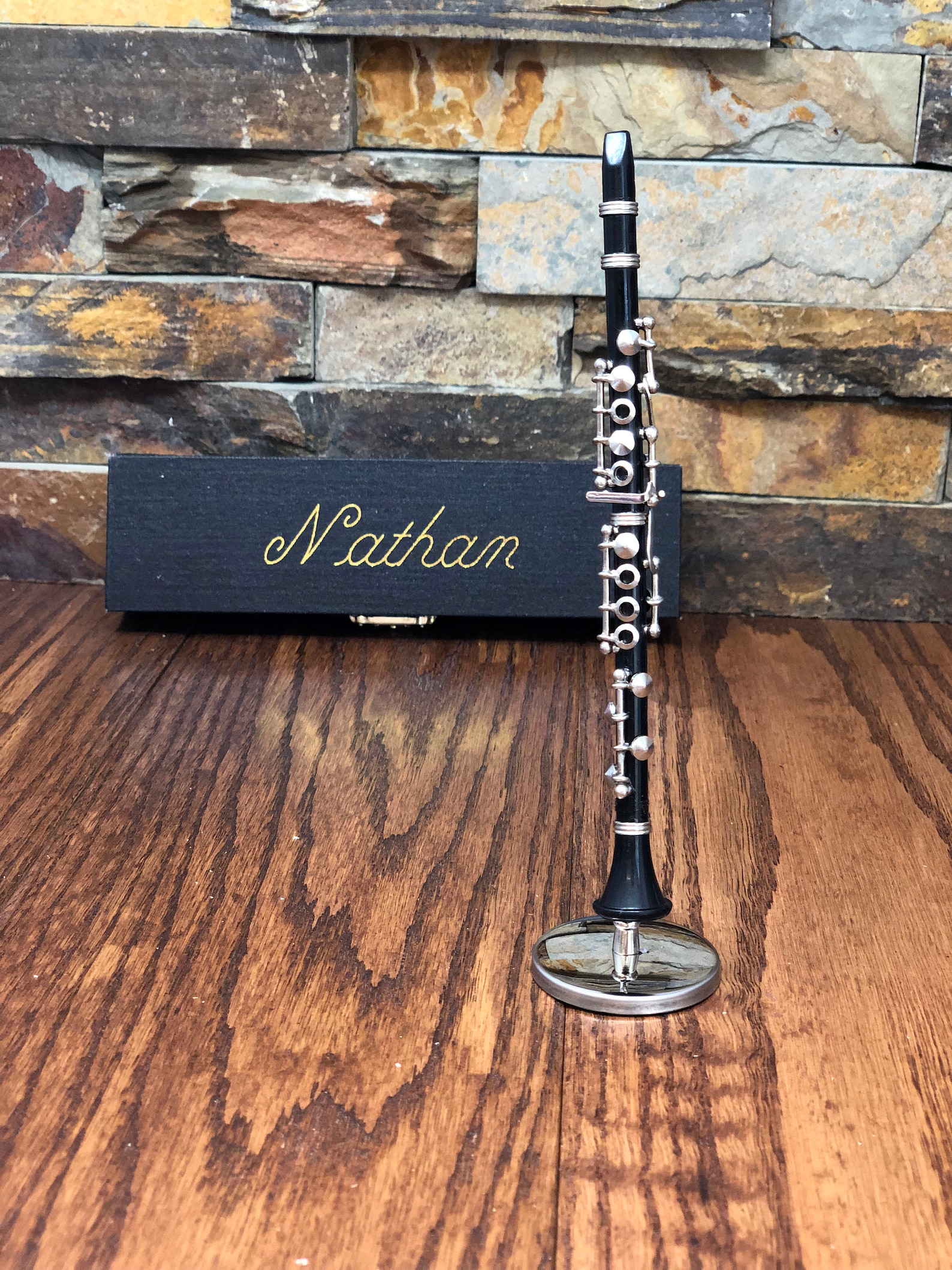 Miniature Clarinet - Personalized - Concert - Band - Musician- Gifts ...
