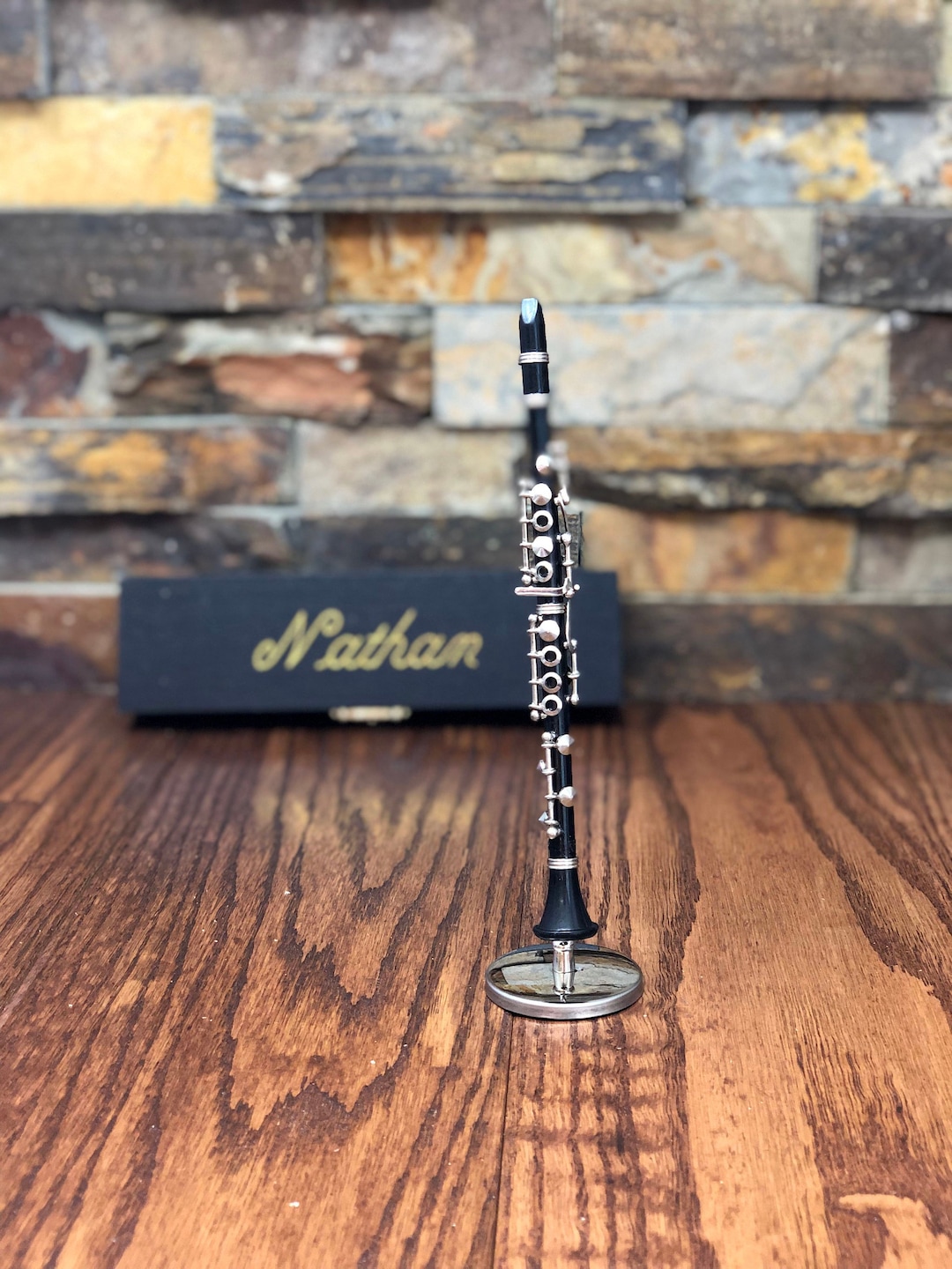 Miniature Clarinet - Personalized - Concert - Band - Musician- Gifts ...
