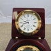 Personalized Nautical Compass Clock Desk Supplies Fathers Gift ...