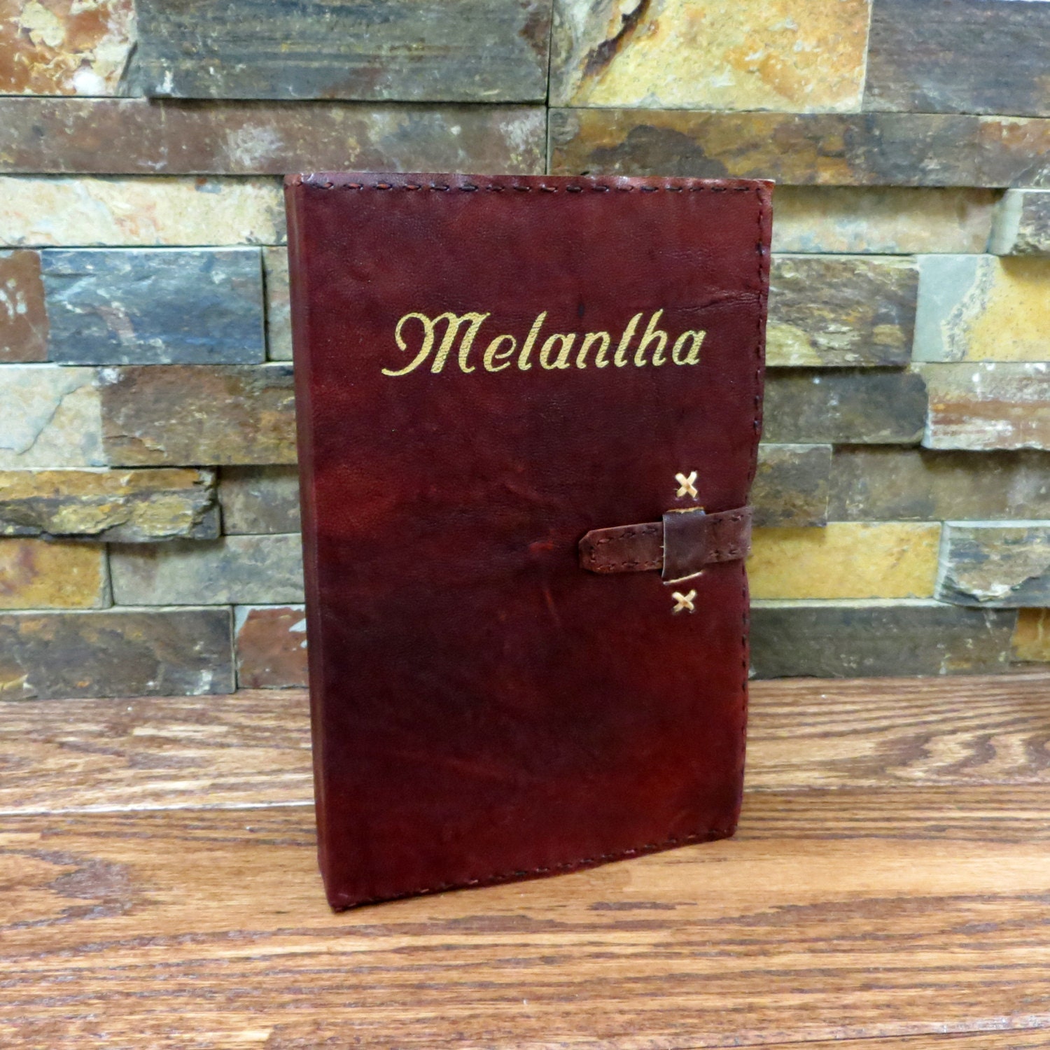 Monogrammed Journal Leather Personalized Diary Graduation | Etsy