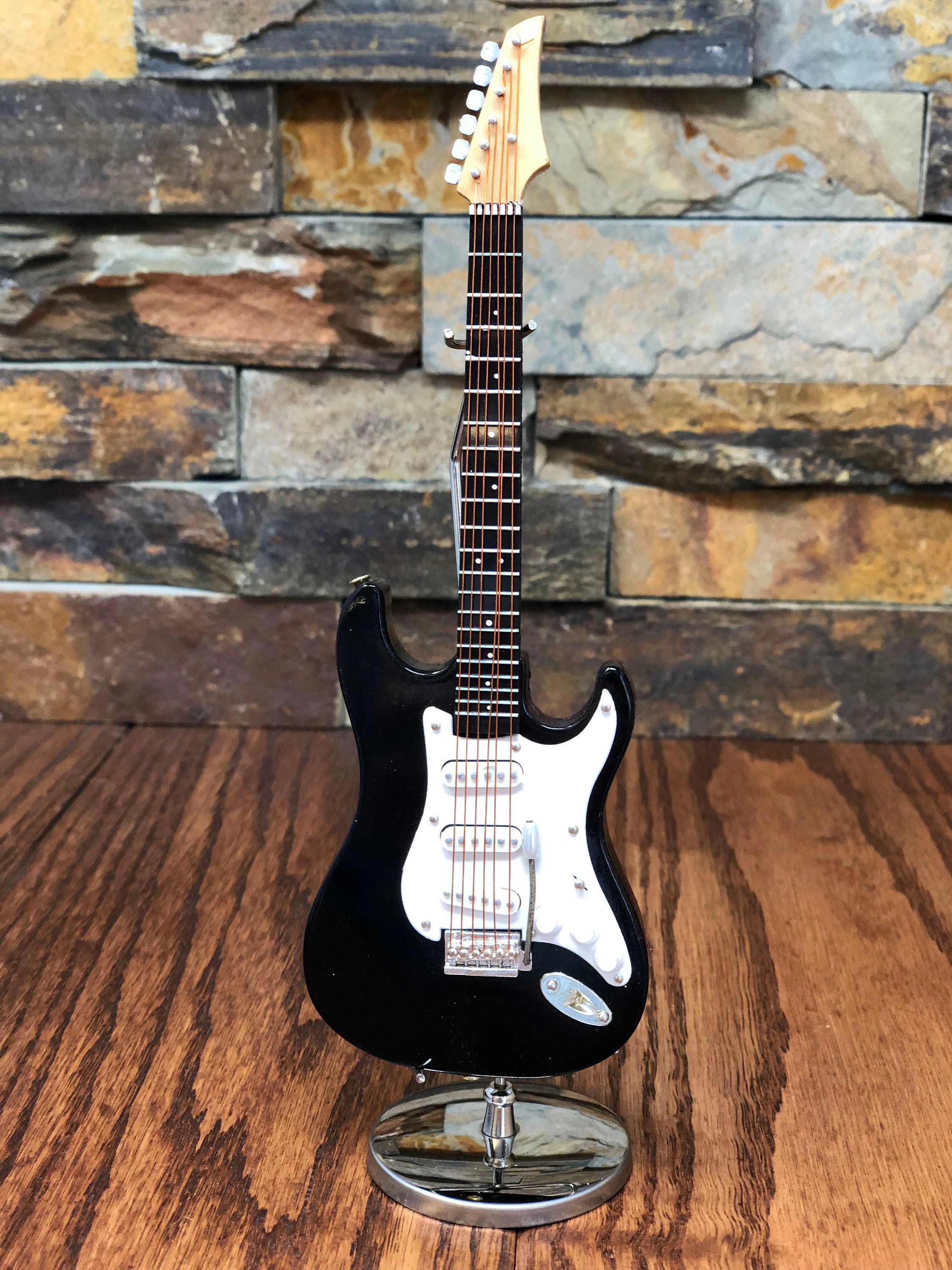Miniature Electric Guitar- Personalized Musician Gift- Rock and Roll ...