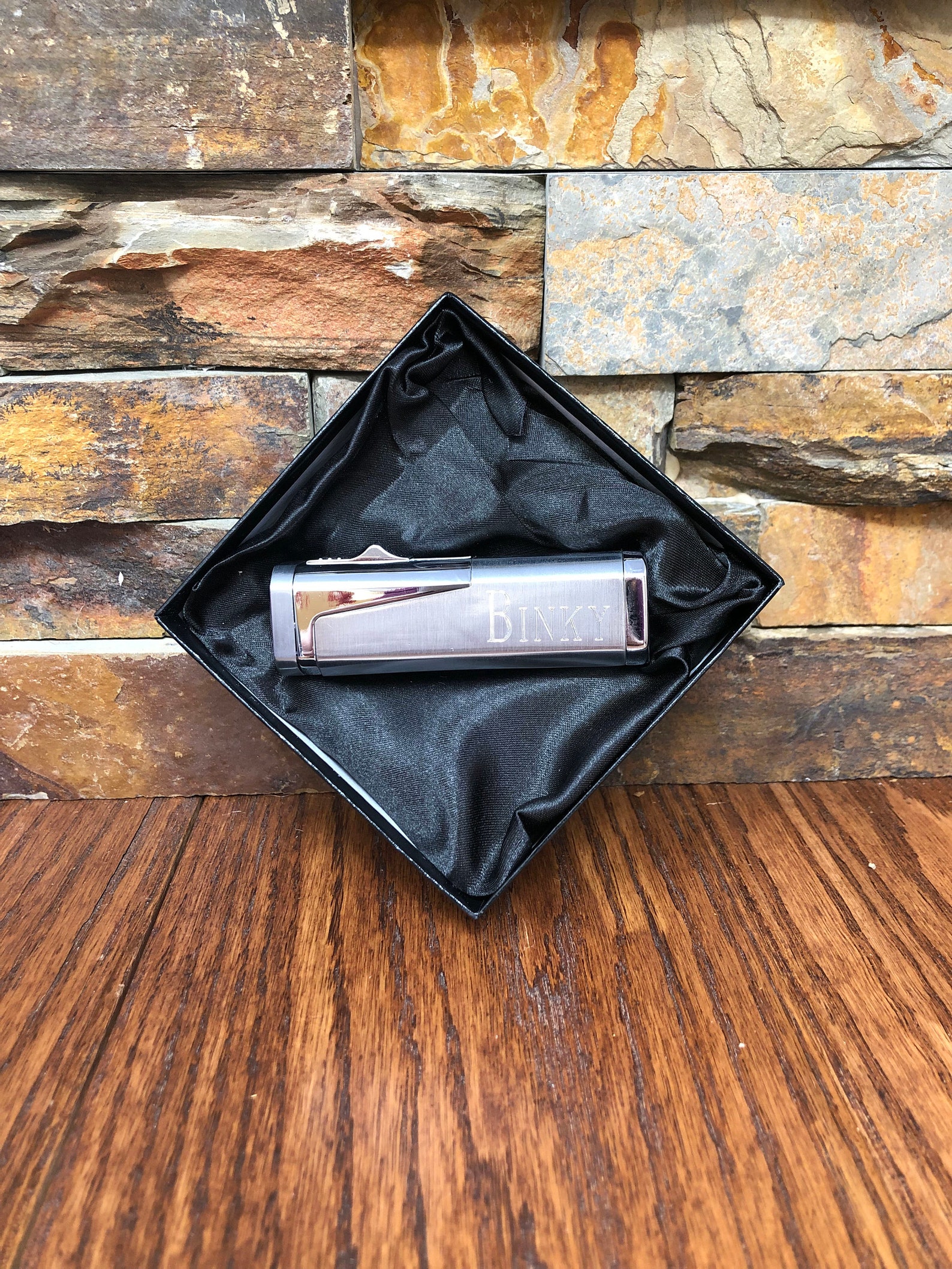 Cigar Torch Lighter W Cigar Cutter Set Personalized Mens - Etsy