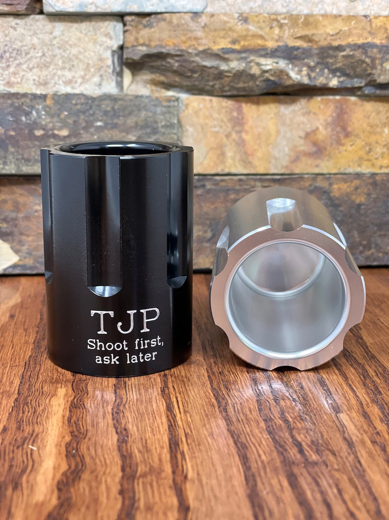 Personalized Revolver Pistol Cylinder Shot Glass Engraved - Etsy