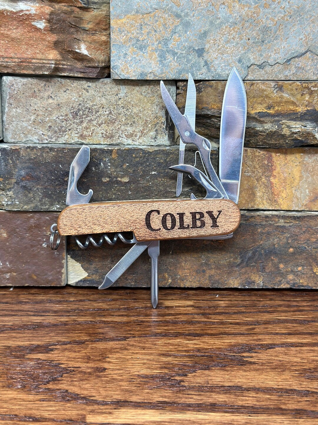 Personalized Wood Multi-tool, Gifts for Him, Graduation, Teenage Gift ...