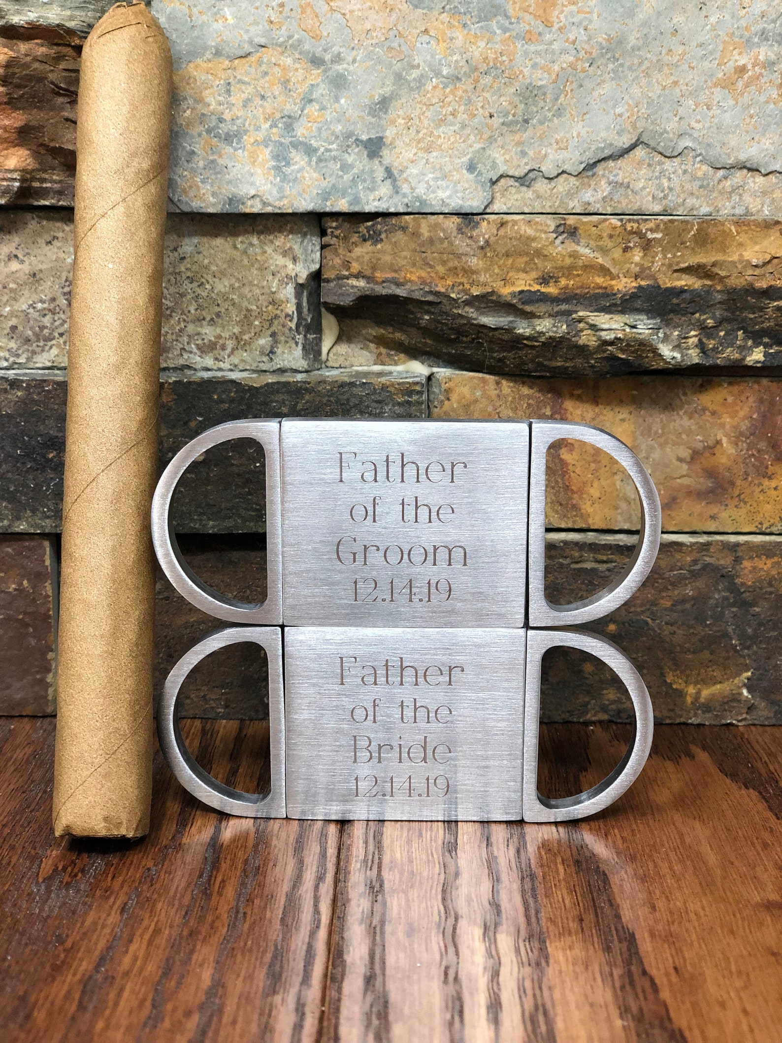 Set of 5 Personalized Cigar Cutter Guillotine Cutter - Etsy