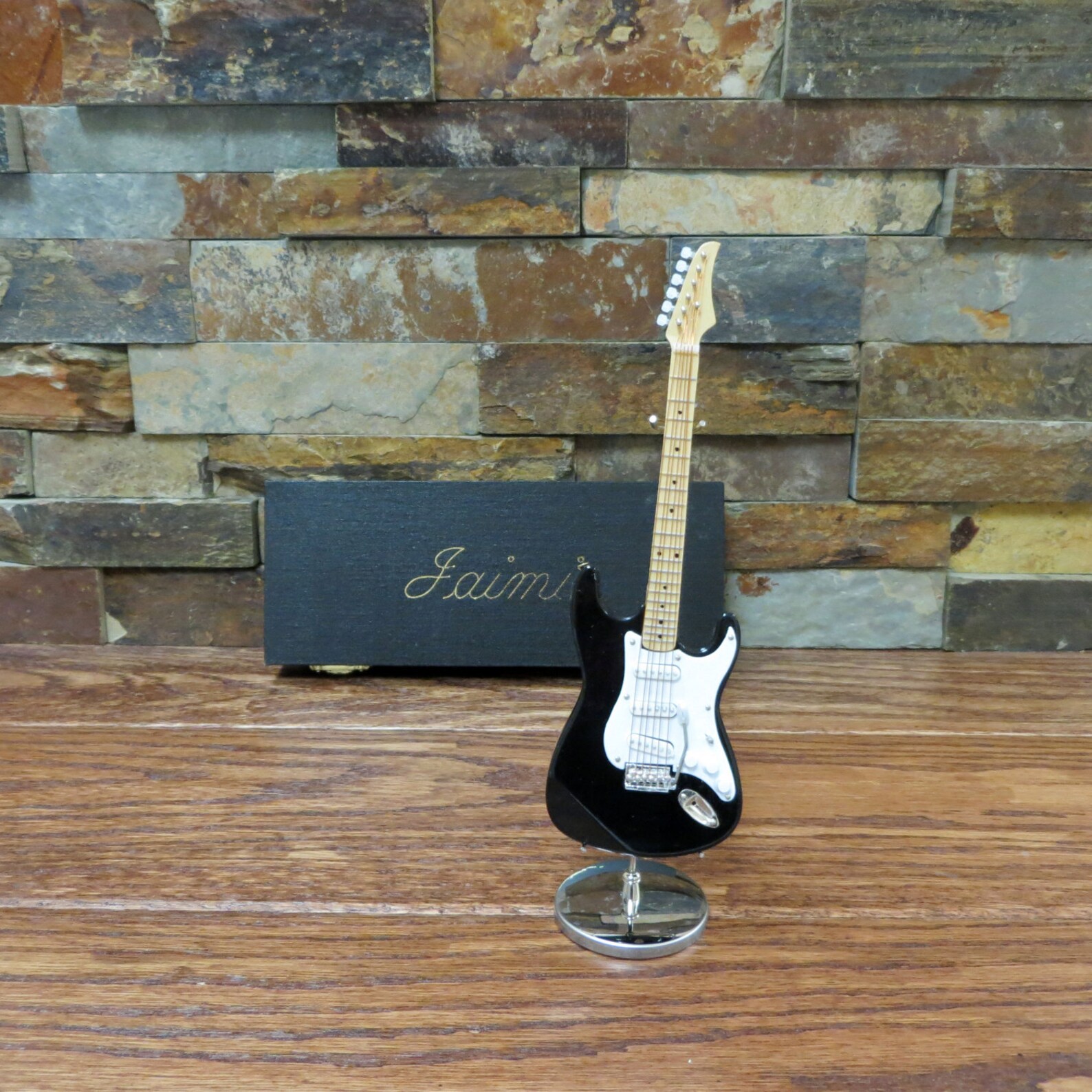 Miniature Electric Guitar- Personalized Musician Gift- Rock and Roll ...