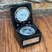 Personalized Nautical Compass Clock Desk Supplies Fathers - Etsy