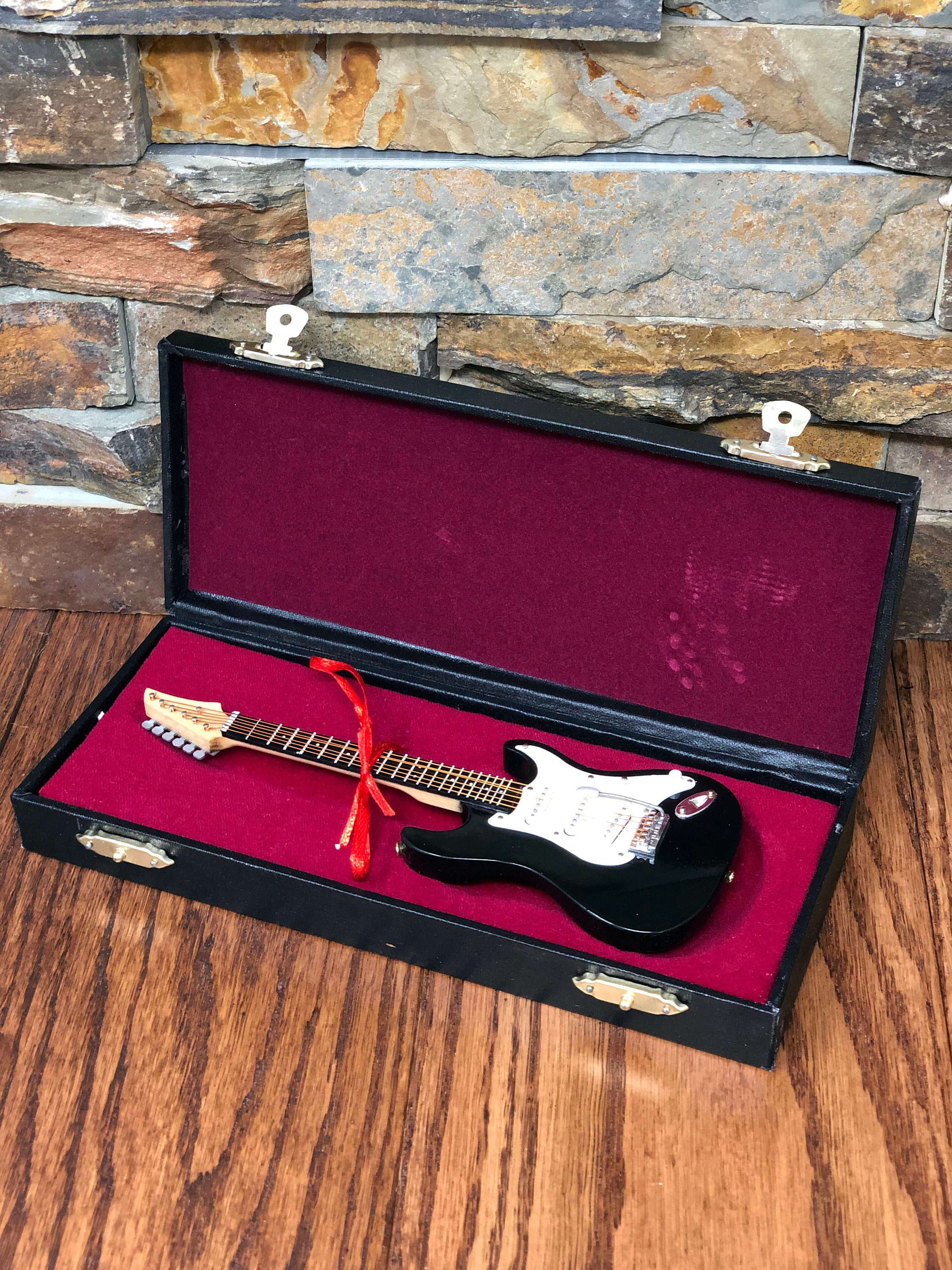 Miniature Electric Guitar- Personalized Musician Gift- Rock and Roll ...
