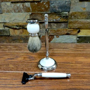 Shaving Set Personalized, Razor, Shaving Brush, Shave Accessories ...