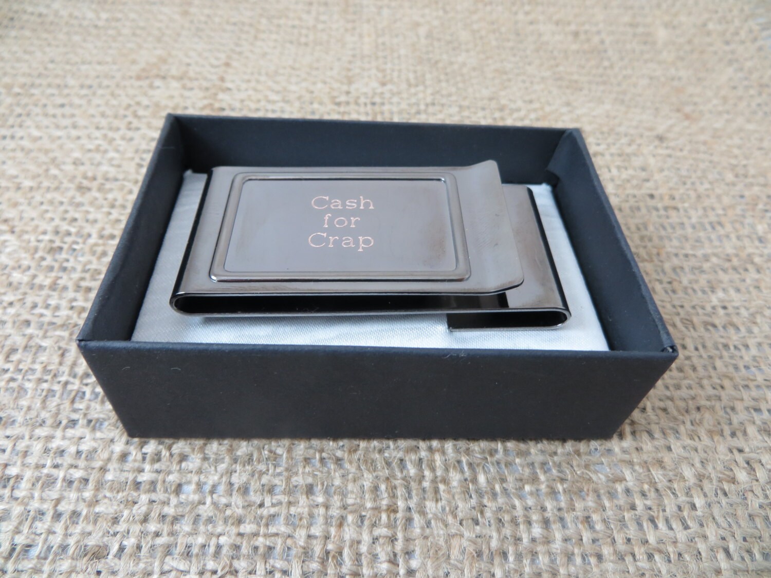 Personalized Gun Metal Money Clip Gifts for Men Groomsmen - Etsy