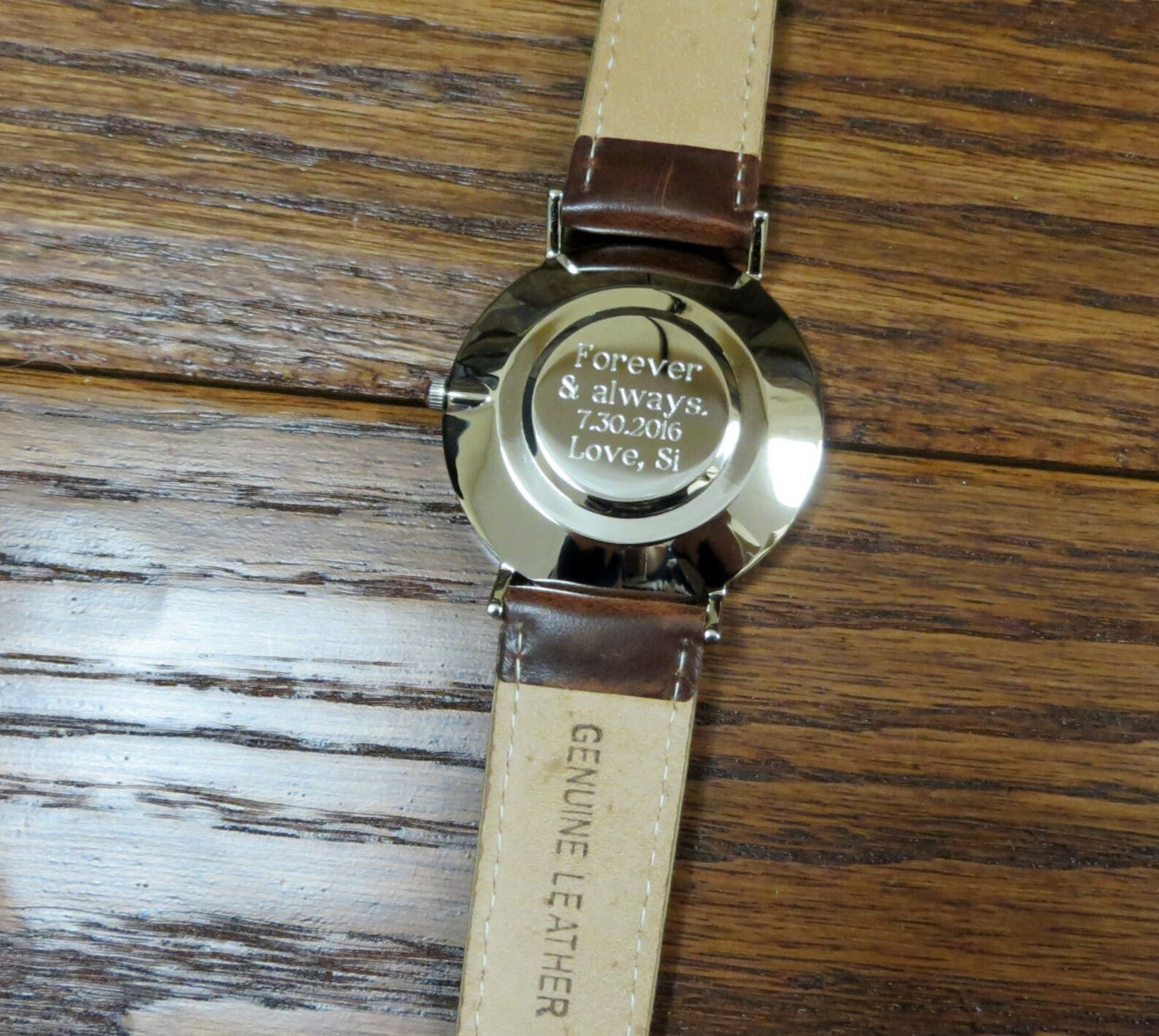Black Mens Wrist Watch- Gifts for Men- Leather Watch- Christmas Gift ...
