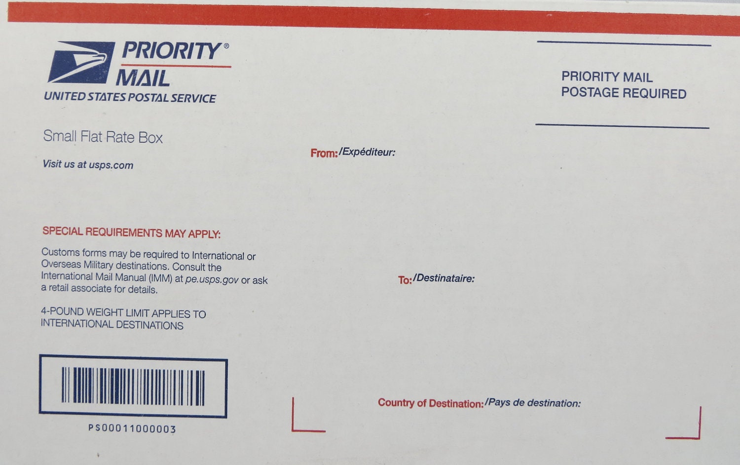 Priority Mail Stamp