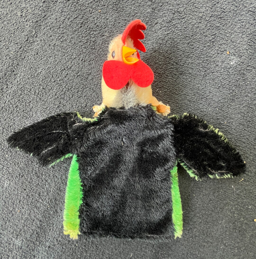 Vintage Steiff Rooster Hand Puppet - Etsy
