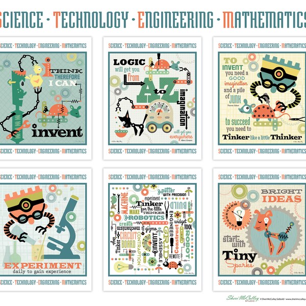 Stem Career Posters - Etsy
